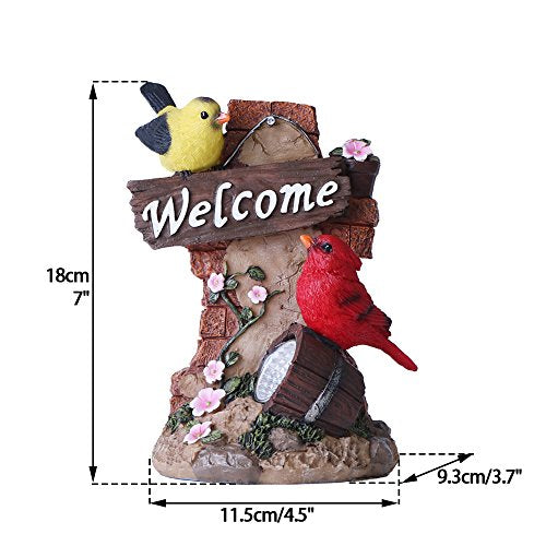 Welcome Bird Garden Sculptures – Gladiator Gardens